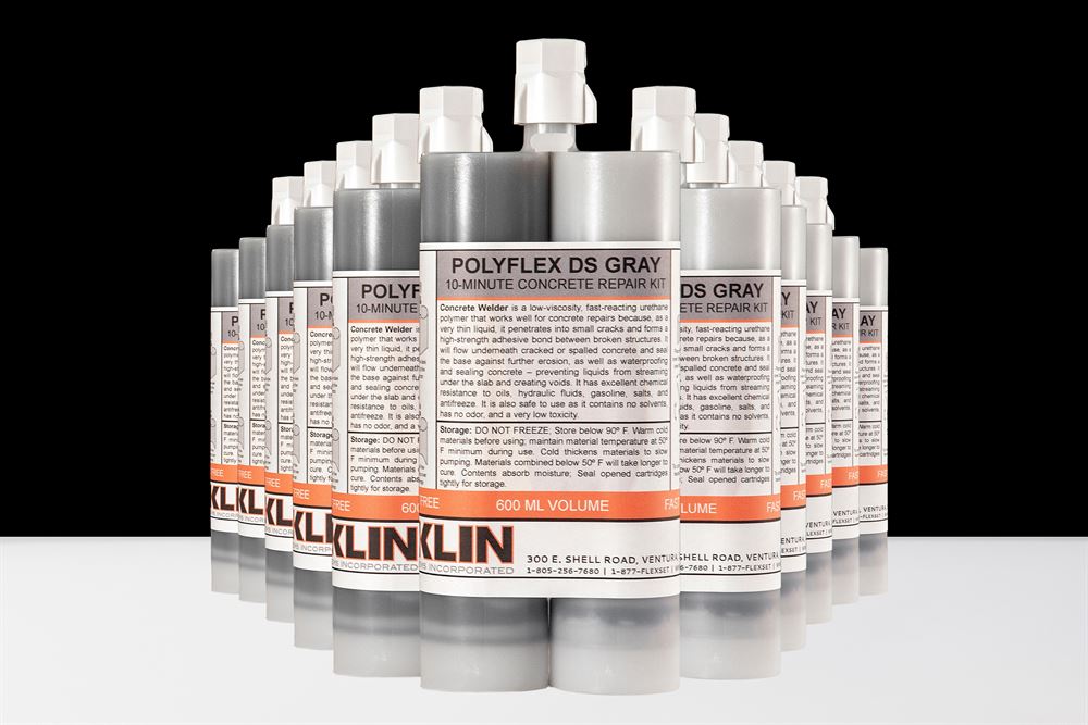 PolyFlex DS Rapid Concrete & Asphalt Crack Repair 12 Pack 21oz. Cartri ...
