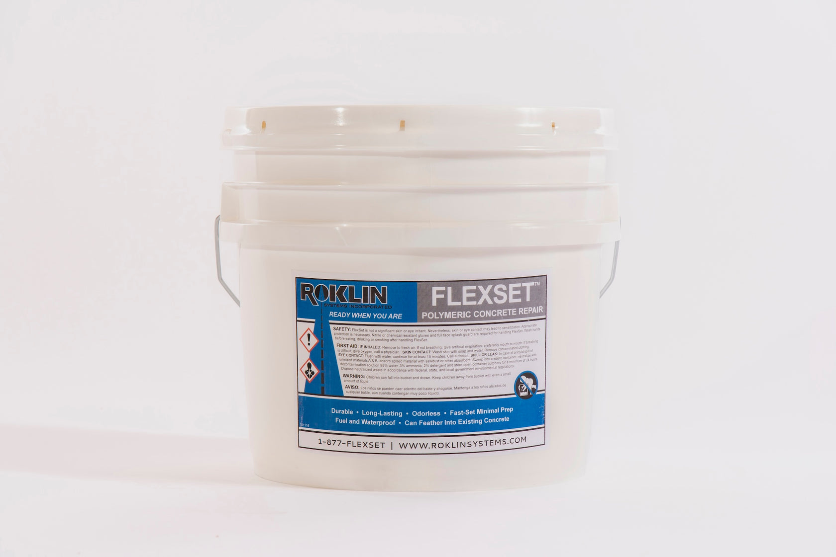 FlexSet Concrete Repair – Roklin Systems Inc