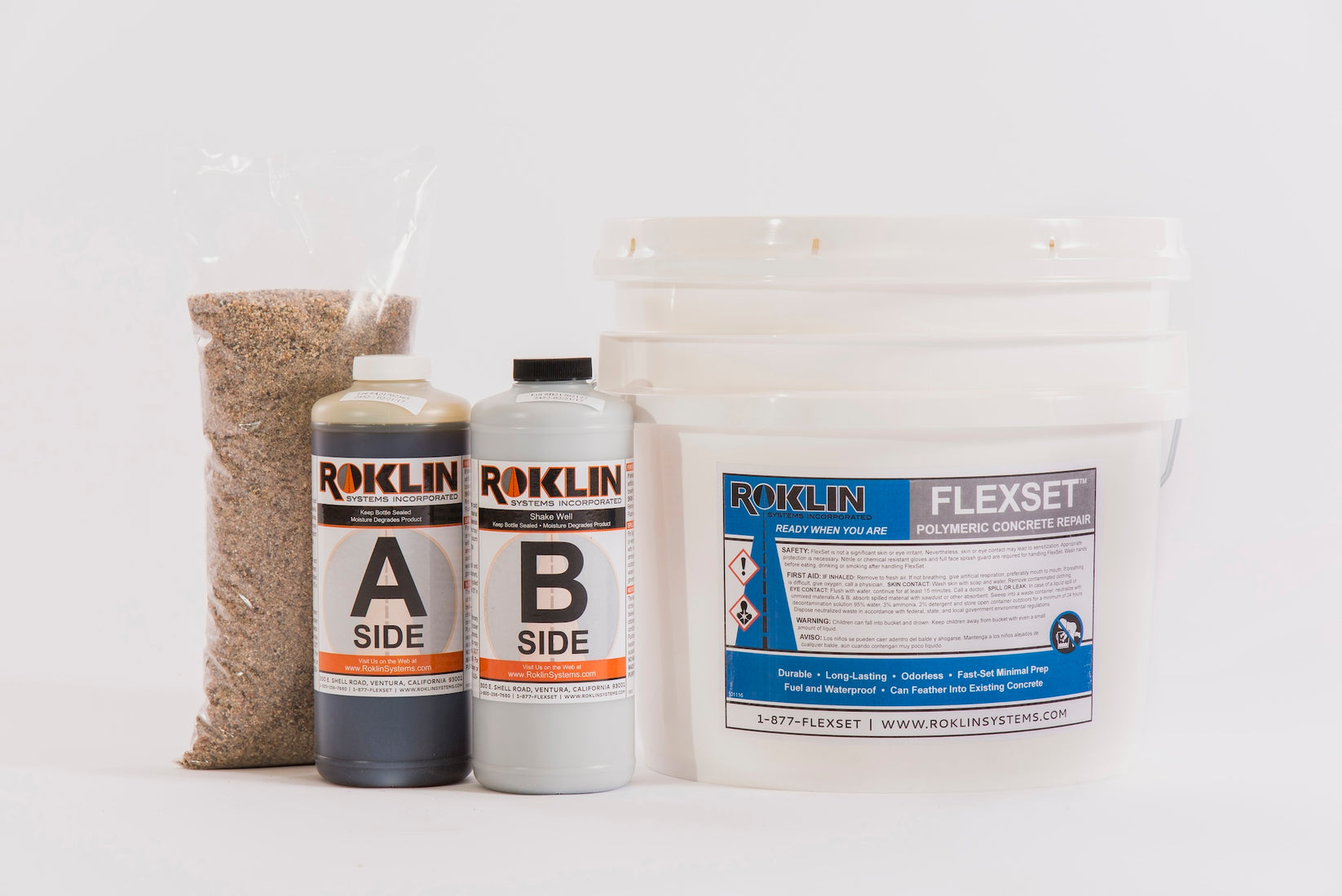 FlexSet Concrete Repair – Roklin Systems Inc